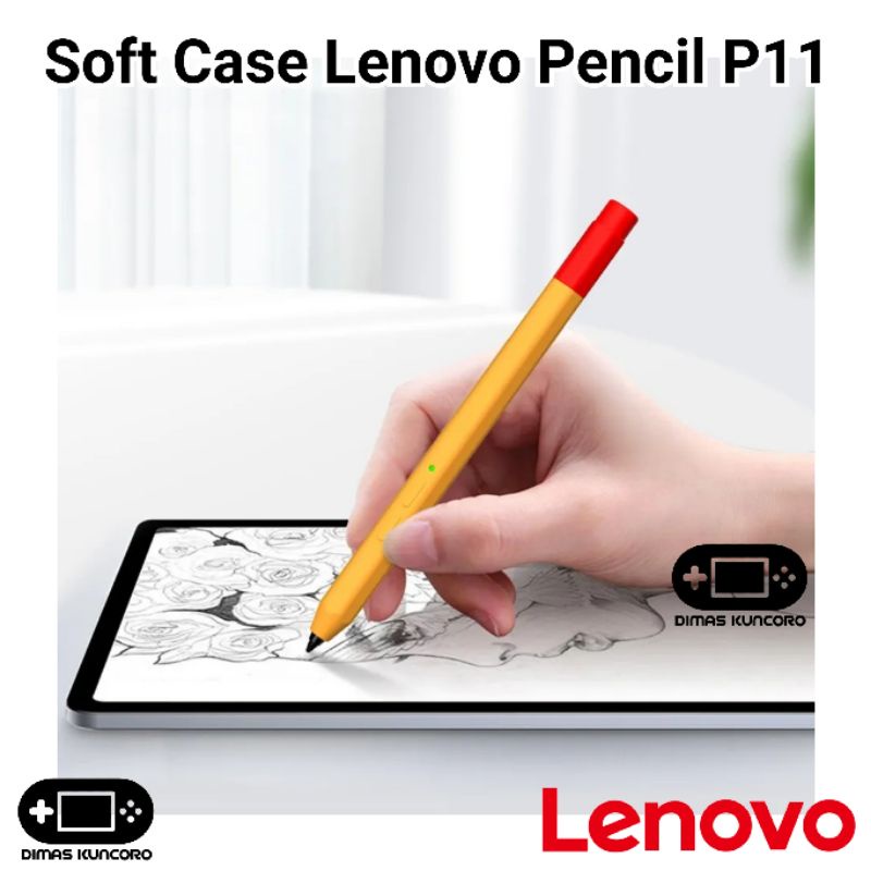 Jual Soft Case Lenovo Pencil P11 silicone silikon cover pro plus pen ...