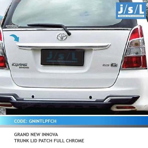 Jual List Bagasi Grand Innova 2012 2015 Jsl Trunk Lid Patch Full Chrome ...