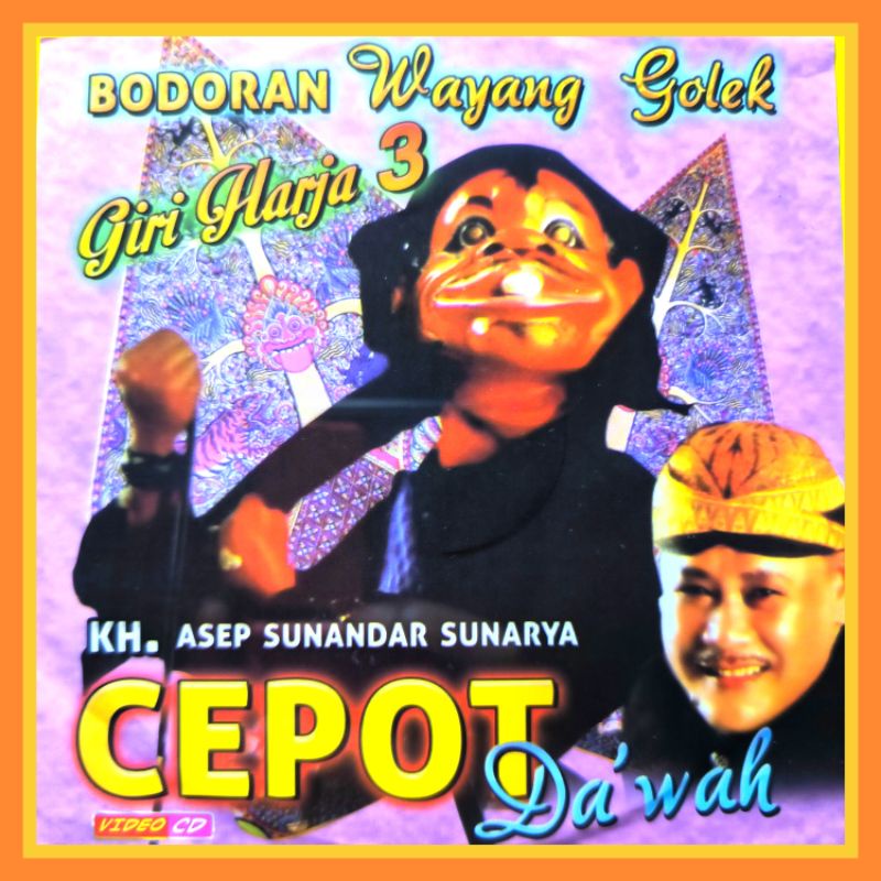 Jual Kaset Vcd Bodoran Sunda Wayang Golek Lakon Cepot Rarabi Dalang