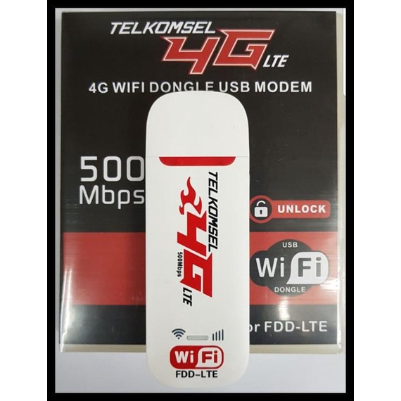 Jual MODEM USB + WIFI DONGLE 4G 500MBPS ( BISA COLOK KE POWERBANK ...
