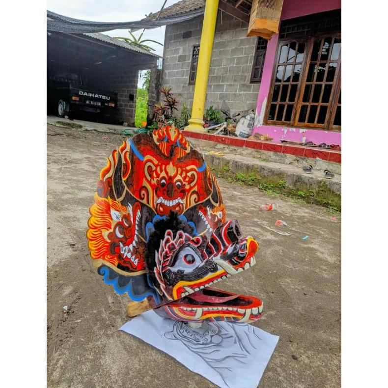 Jual Budoyo Barongan Telon Full Kayu Jamang Cat Air Brush Set Kemul ... Jual Budoyo Barongan Telon Full Kayu Jamang Cat Air Brush Set Kemul ...