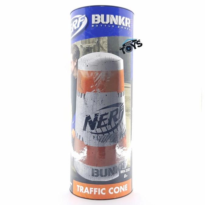 Jual Nerf Bunkr Traffic Cone Inflatable Barrier Bunker Battle Zone ...