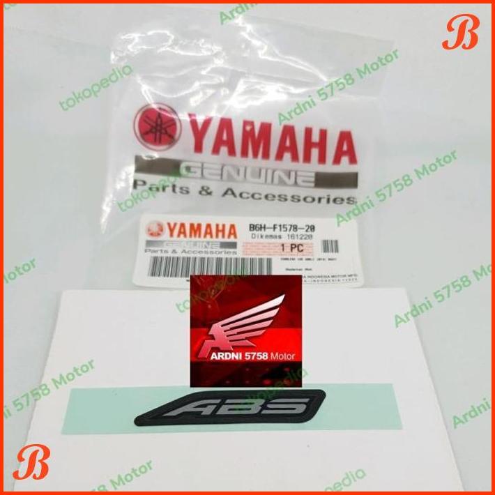 Jual STICKER STIKER LABEL LOGO TULISAN ABS 50MM 5CM HITAM DOP BLACK ...