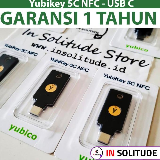 Jual Yubikey 5C Nfc Usb-C Yubico Two Factor Authentication | Shopee ...