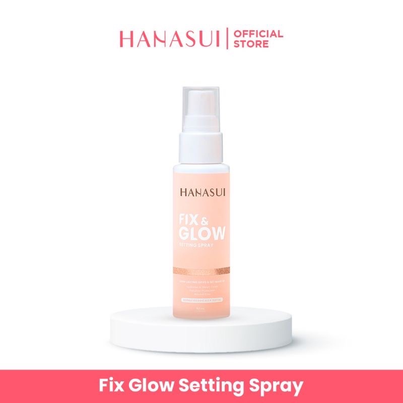 Jual Hanasui Fix & Glow Setting Spray | Shopee Indonesia