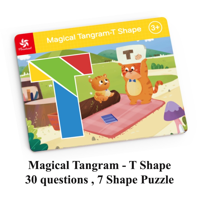 Jual Pinwheel Magical tangram-T shape | Shopee Indonesia