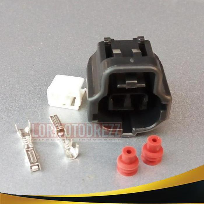 Jual SOCKET CONNECTOR SENSOR SWITCH FAN RADIATOR LANCER GALANT ETERNA ...