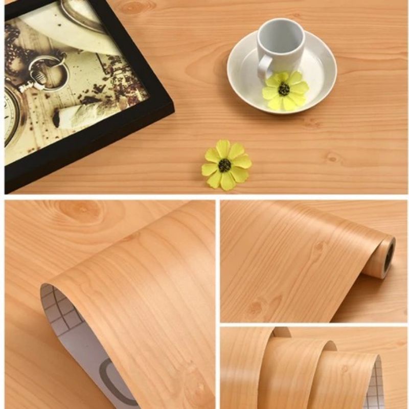 Jual Wallpaper Kayu Stiker Kayu Stiker Dinding Kayu Walpaper Kayu Wall ...