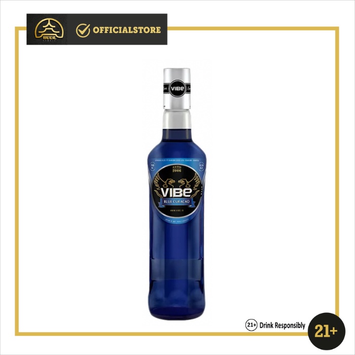 Jual Vibe Blue Curacao 700ml | Shopee Indonesia