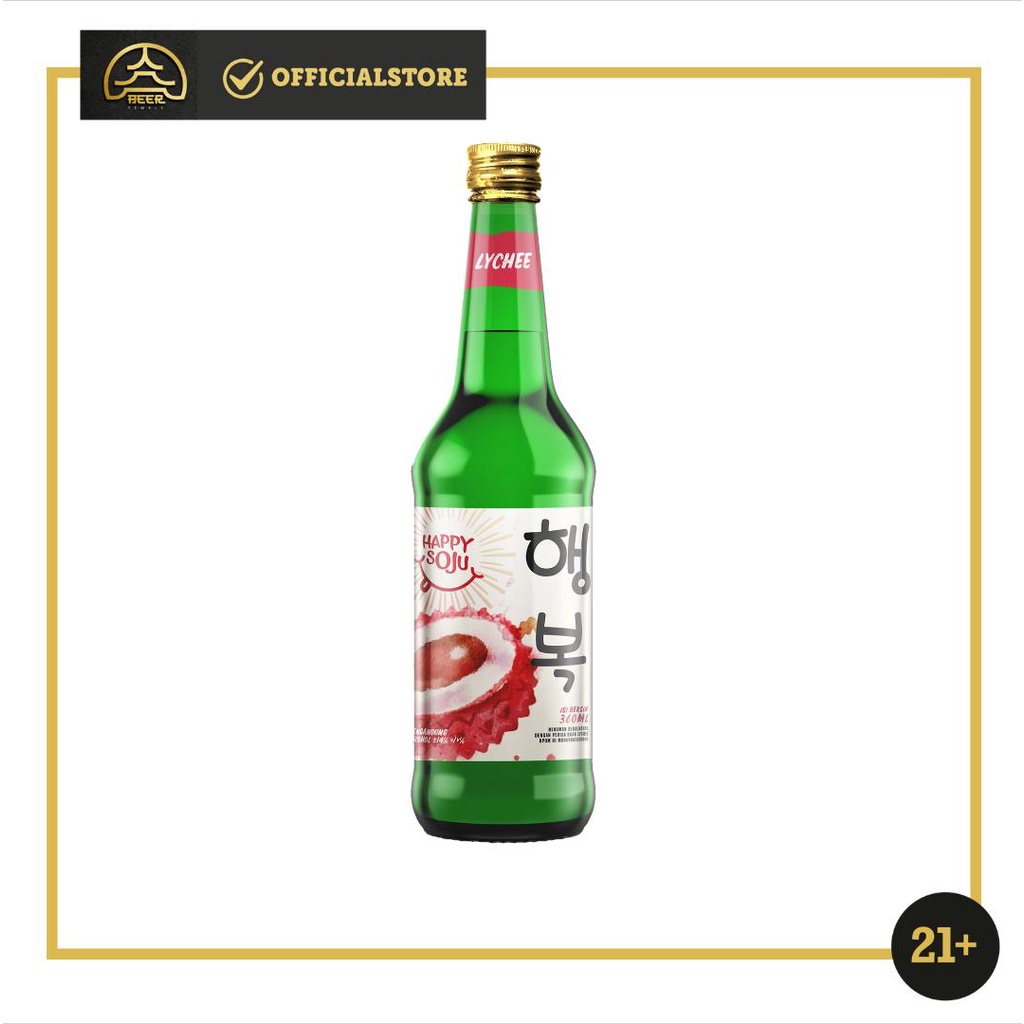 Jual Happy Soju Lychee 360ml | Shopee Indonesia