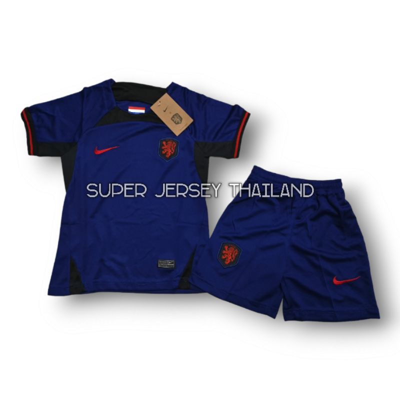 Jual Jersey negara anak Belanda away kids | Shopee Indonesia