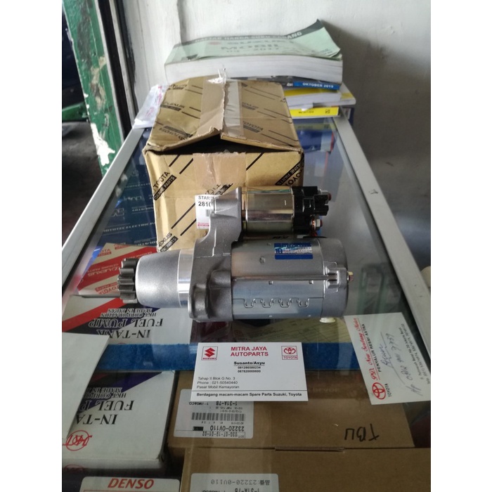 Jual TSAP Starter assy Harrier Alphard Camry Previa 2400cc | Shopee ...