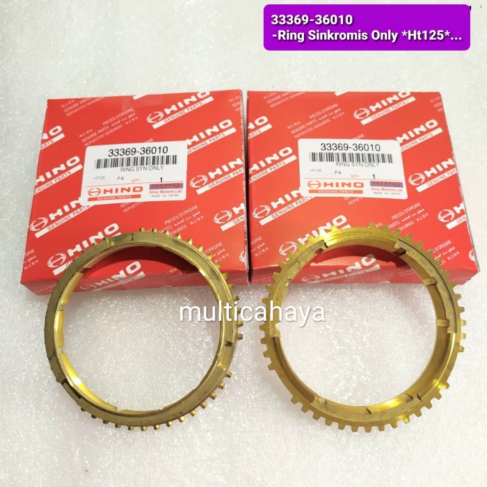 Jual MCPT ring syncromis only Toyota Dutro saurus HT125 33369-36010 ...