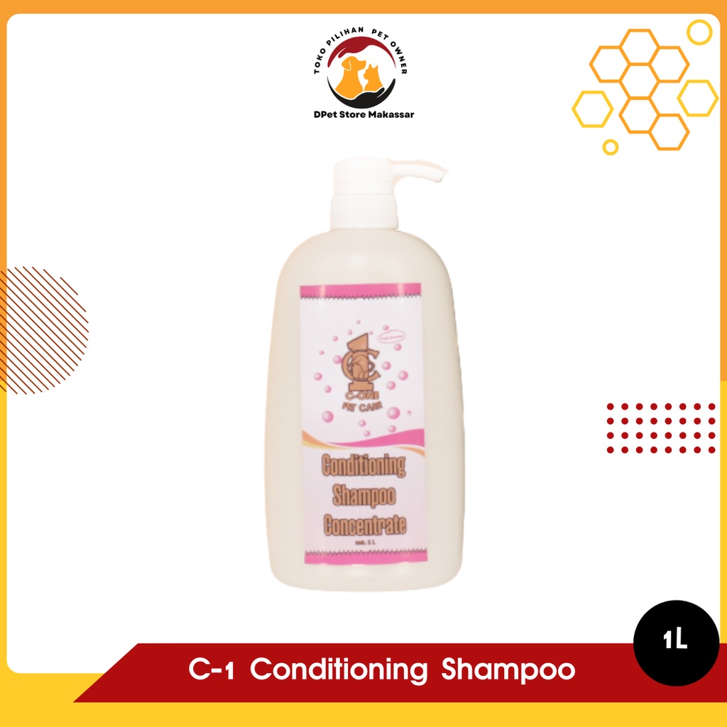 Jual Shampoo Kucing-C-1 Conditioning Shampoo 1 L | Shopee Indonesia