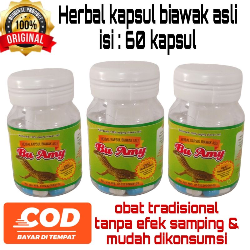 Jual Herbal Kapsul Biawak Obat Tradisional Kulit Gatal - gatal ,Exim ...