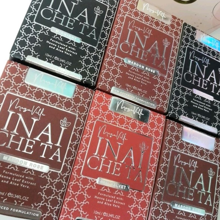 Jual Inai Cheta - Inai Che ta NEW Hitam Sah Shalat | Shopee Indonesia