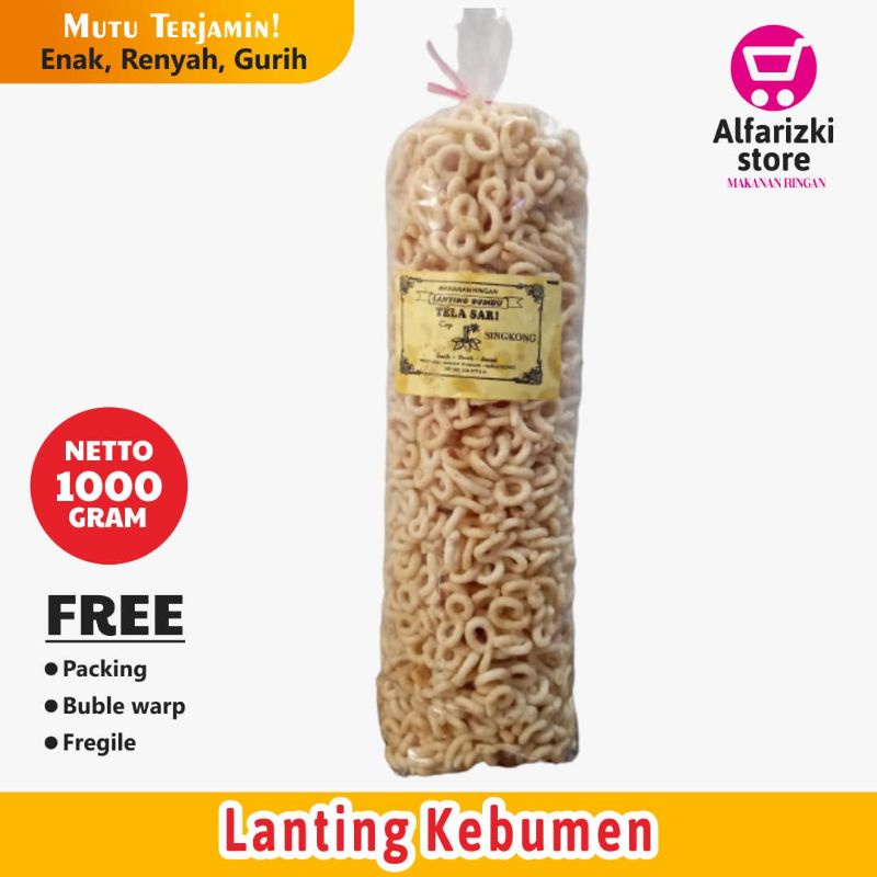 Jual lanting kebumen satu bal 1kg asli cap telasari oleh oleh khas ...
