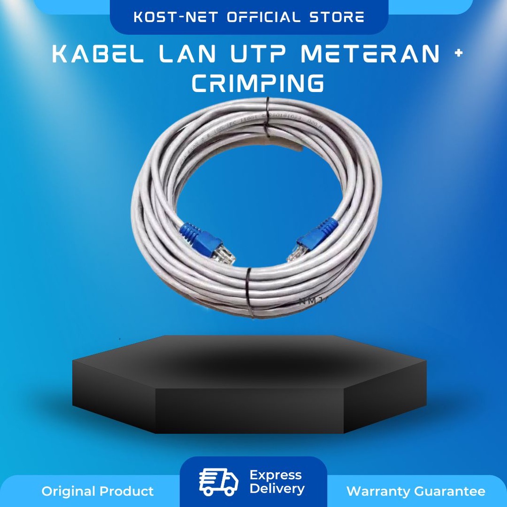 Jual Kabel lan utp 73 Meter + Crimping | Shopee Indonesia
