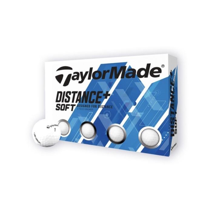 Jual Taylormade Distance Plus Soft golf balls - bola golf (12 balls ...