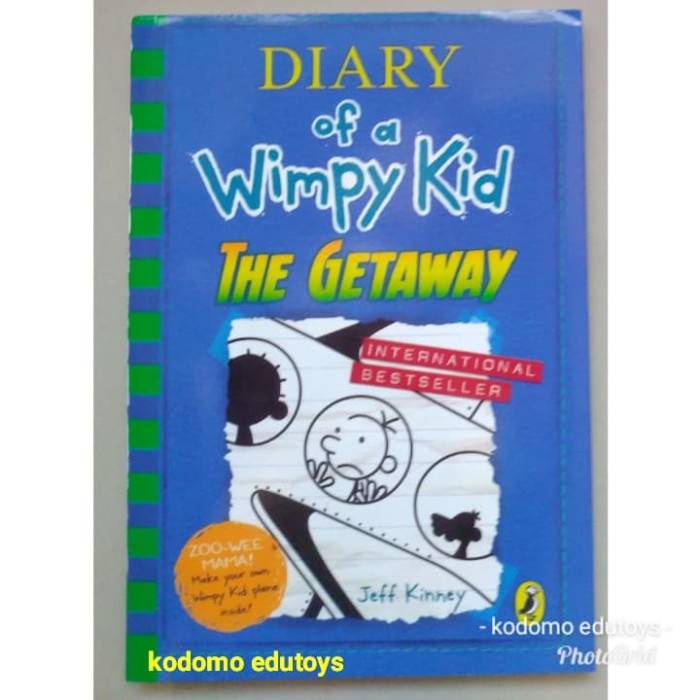 Jual Diary Of A Wimpy Kid - The Getaway By Jeff Kinney | Shopee Indonesia