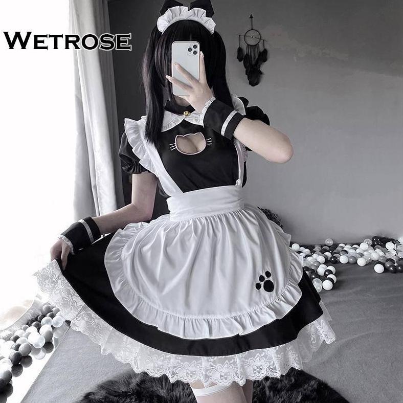 Jual WetroseReady Stock Cosplay Cute Cat Girl Sexy Neko Kawaii Maid ...