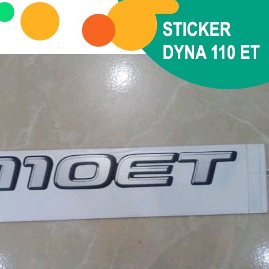 Jual STICKER STIKER DYNA 110 ET | Shopee Indonesia