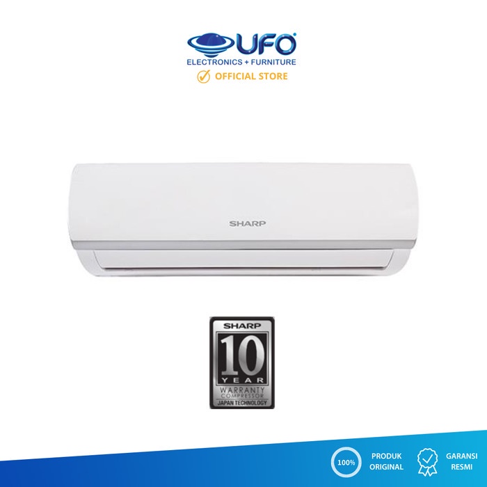Jual SHARP AHA9ZCY AC SPLIT 1PK TURBO COOL | Shopee Indonesia