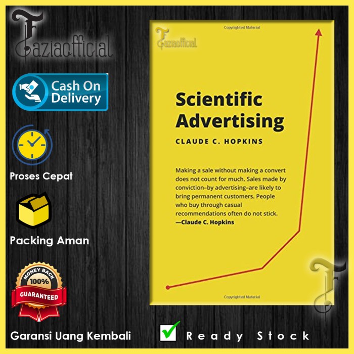 Jual Scientific Advertising by Claude C Hopkins | Shopee Indonesia