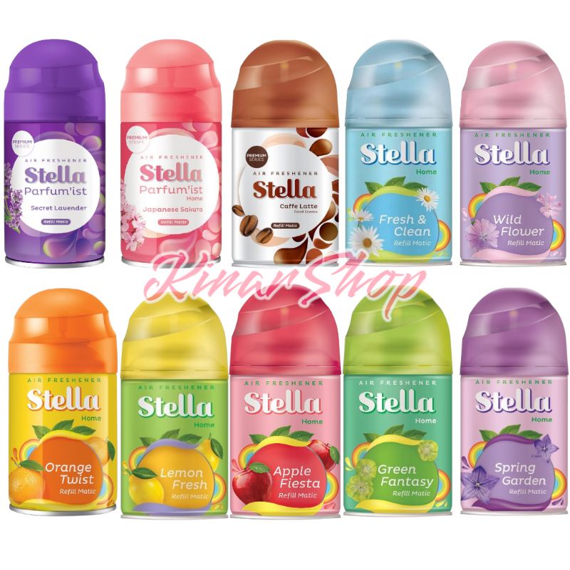 Jual Stella Refill Matic 160 Ml All Variant | Shopee Indonesia