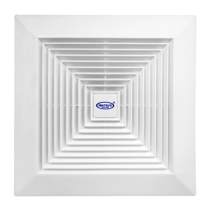 Jual Imatsu Ceiling Duct EC-BPT10-25P IMT-BB 10 Inch Eksos Plafon ...