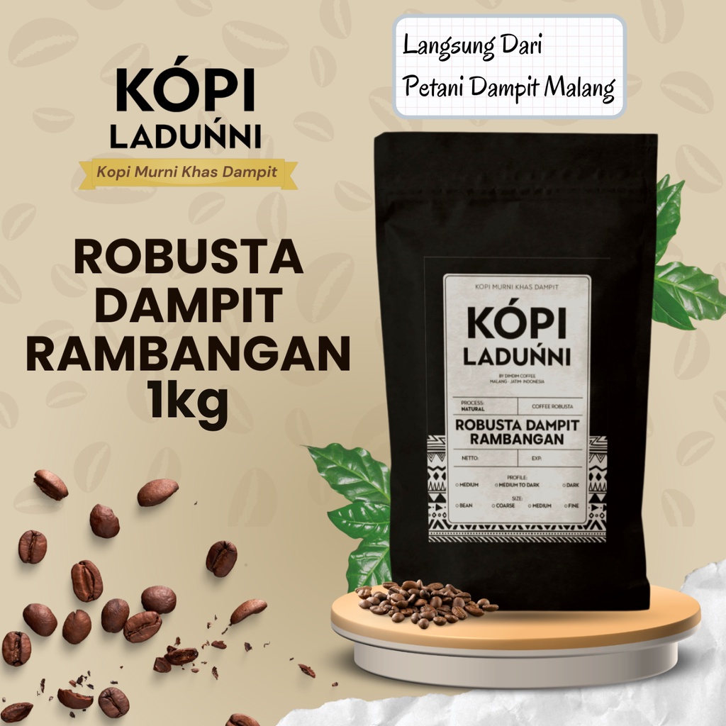 Jual KOPI ROBUSTA JAVA RAMBANGAN 1KG | ROBUSTA DAMPIT RAMBANGAN 1KG ...