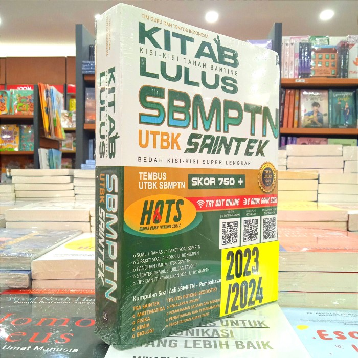Jual Must Have!! Buku Latihan Soal Sbmptn Utbk Saintek 2023 - 2024 Termurah | Shopee Indonesia