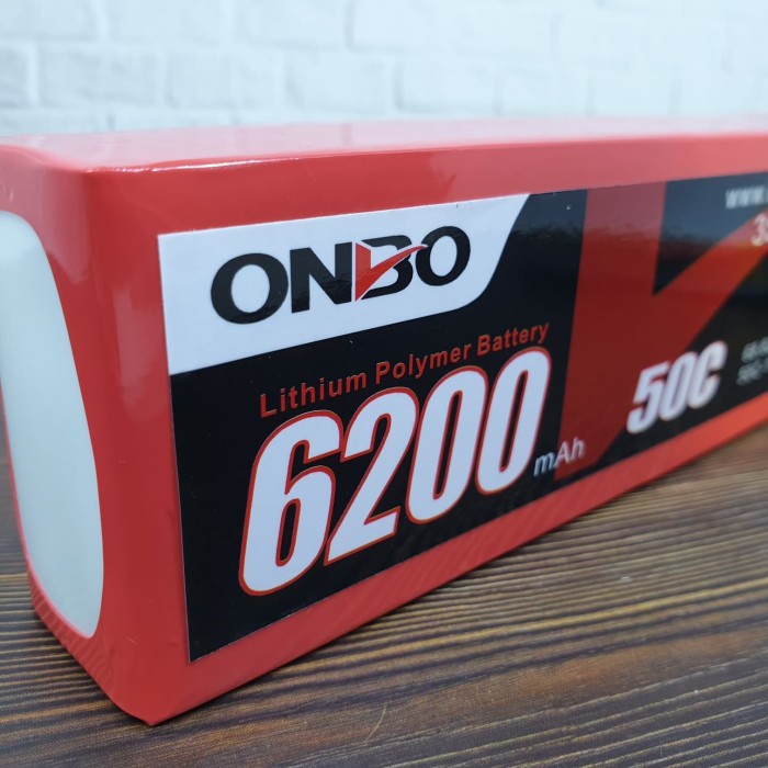 Jual Lipo Battery 3s 11.1v 6200mah 50-100c Onbo Power | Shopee Indonesia