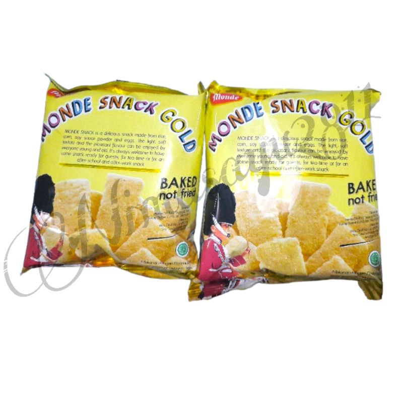 Jual Monde Serena Snack Gold 27g / Monde PieBis 40g | Shopee Indonesia
