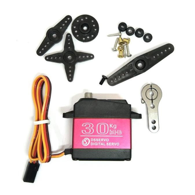 Jual Motor Servo Ds3230Mg Waterproof Digital Servo 30Kg Ds3230 High ...
