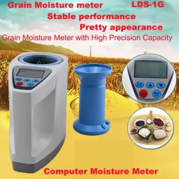 Jual Alat Ukur Digital Grain Moisture Meter Tester Detector | Shopee ...