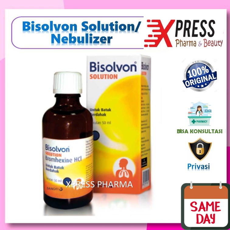 Jual ⚡XPRESS⚡ Bisolvon Solution Nebulizer Larutan Sirup Nebul Nebuliser ...