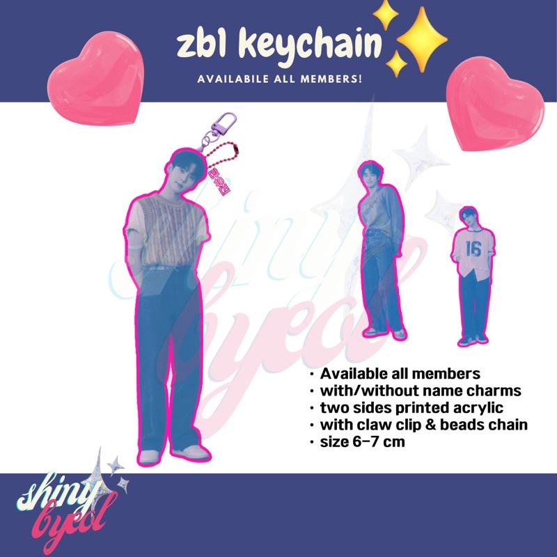 Jual [PO] ZEROBASE ZB1 - KEYCHAIN MERCH | Shopee Indonesia