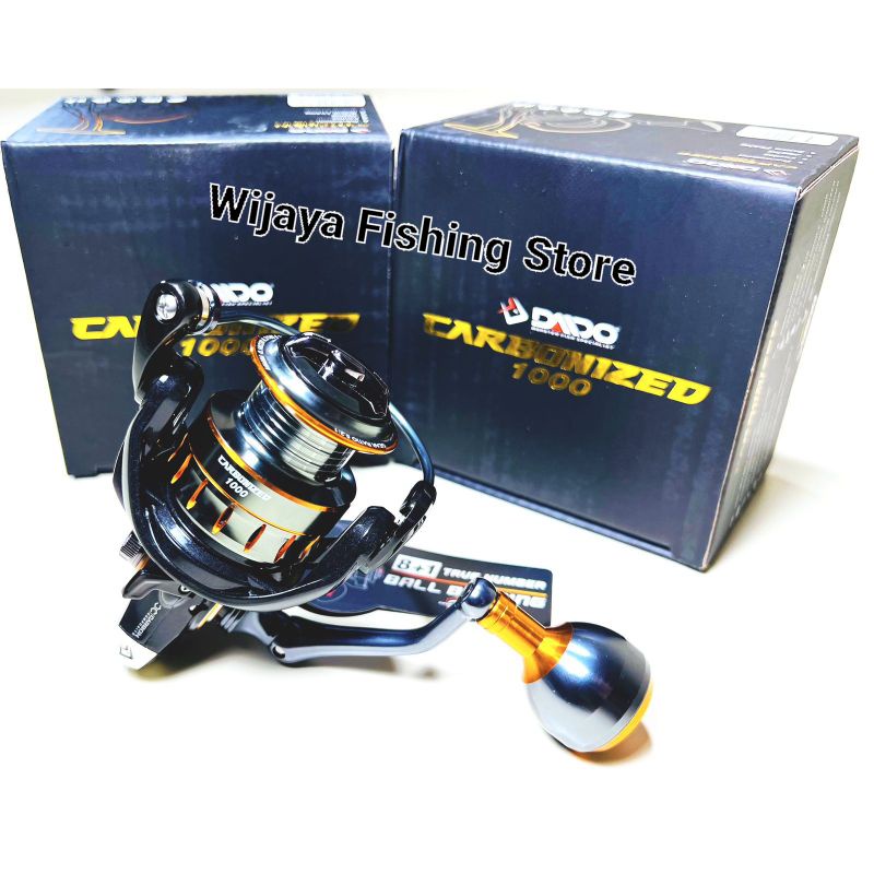 Jual Reel Pancing Daido Carbonized 800 1000 2000 3000 4000 6000 POWER ...