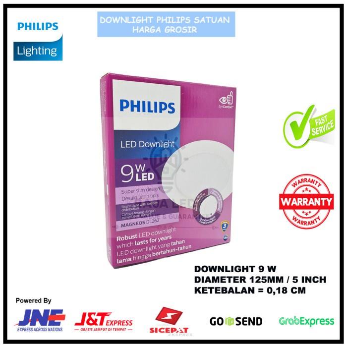 Jual PHILIPS DL262 MAGNEOS 9W D125 5" - LED Downlight Super Slim | Shopee Indonesia