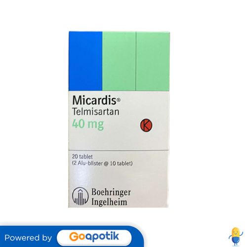 Jual MICARDIS 40 MG BOX 20 TABLET | Shopee Indonesia