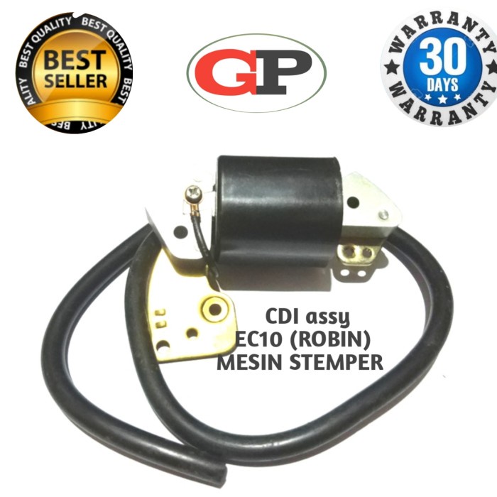 Jual CDI/Ignition coil(pengapian) Mesin Stemper EC10 (ROBIN) | Shopee ...