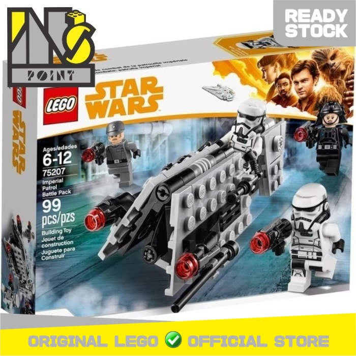 Jual LEGO 75207 - Star Wars - Imperial Patrol Battle Pack | Shopee ...