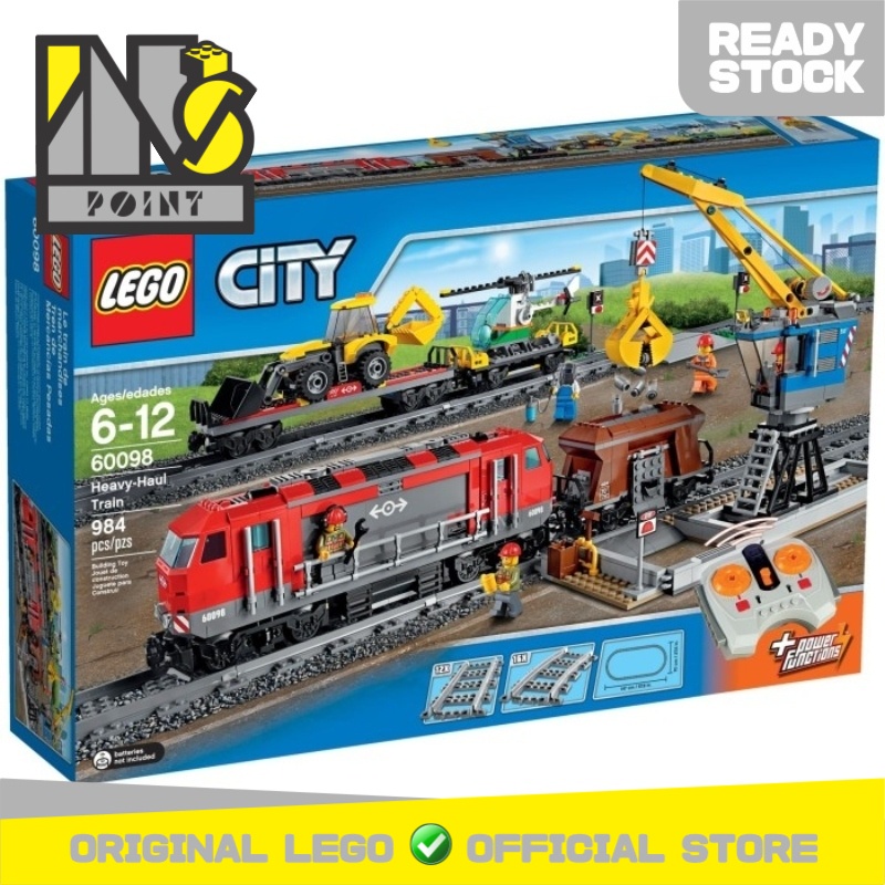 Jual LEGO 60098 - City - Heavy-Haul Train | Shopee Indonesia