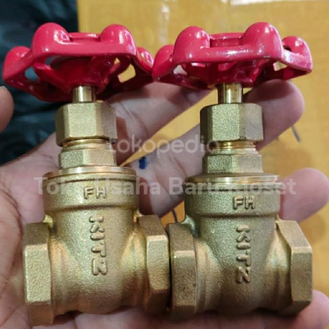 Jual Baru Gate Valve Kitz 1/2" FH 125 Ori japan | Shopee Indonesia