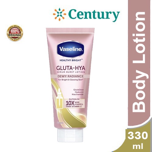 Jual Vaseline Healthy Bright Gluta-Hya Serum Dewy Radiance 330 ML ...