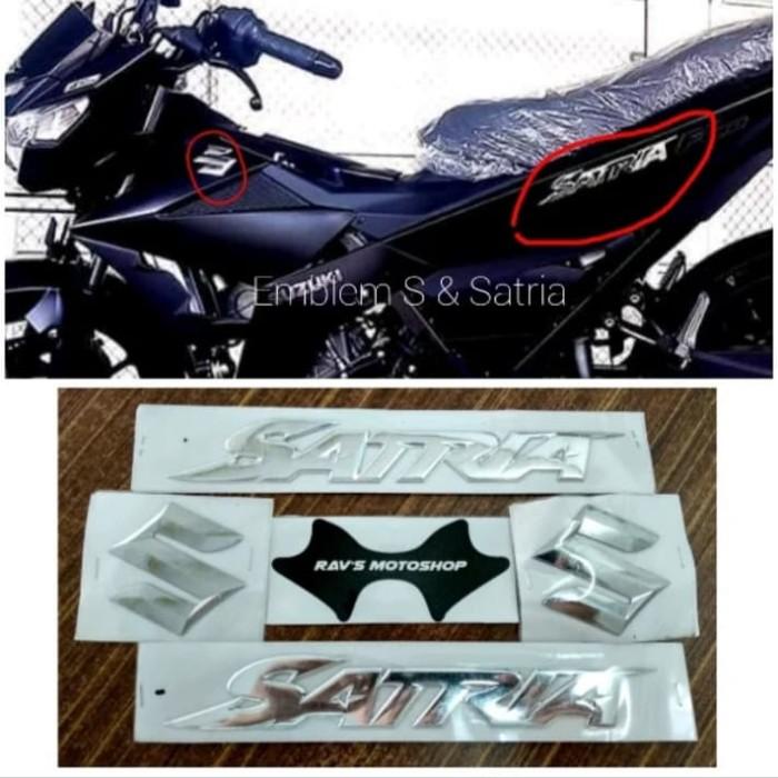 Jual Emblem Termurah Logo Emblem S & Satria Predator Bisa Dipakai Ke ...
