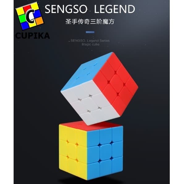 Jual Rubik 3X3 Shengshou Sengso Legend 3X3X3 Stickerless Yongjun ...