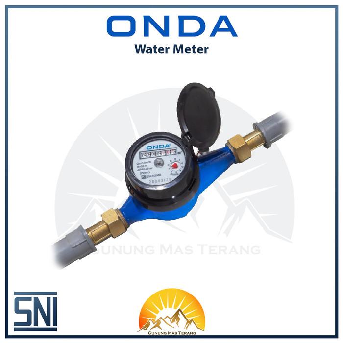 Jual Onda Water Meter 1/2 " Meteran Air Tera Kuningan Pdam Pamsimas Pam | Shopee Indonesia