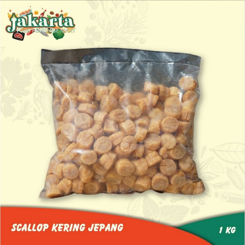 Jual Scallop Kering Jepang / 1 Kg | Shopee Indonesia